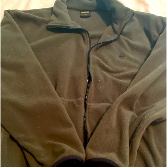 Jackets & Coats | Mens Forest Green Zip Sweater | Poshmark